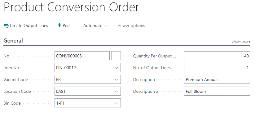 SilverLeaf Product Conversions