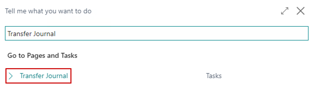 SilverLeaf Transfer Journal