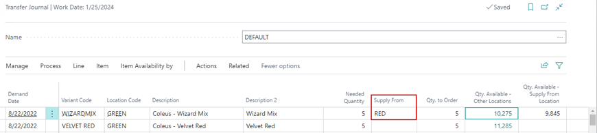SilverLeaf Transfer Journal