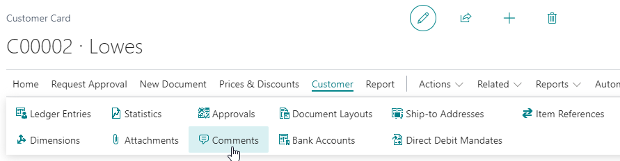 SilverLeaf Customer Card