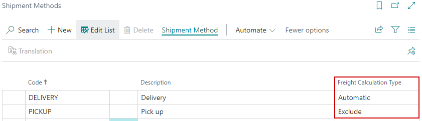 SilverLeaf Shipment Methods